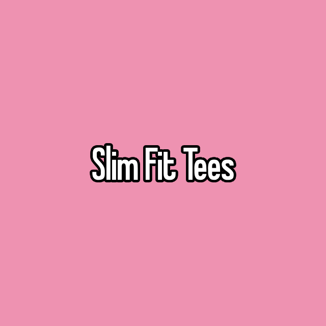 Slim Fit Tees – peroxidejuliet